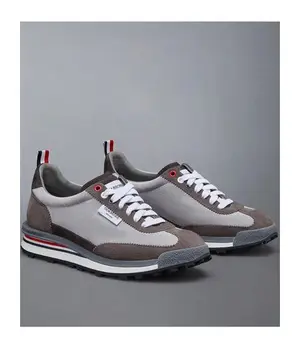 Thom Browne Tech Runner Sneakers - Light Gray