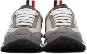 Thom Browne Tech Runner Sneakers - Light Gray