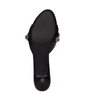 Balenciaga Cagole M40 Arena Slip-on Sandals - Black