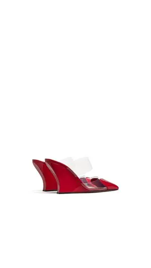Alaïa Pointed Toe Wedge Sandals