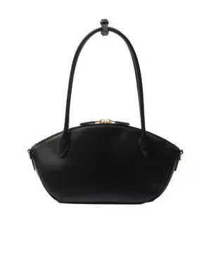 Prada Logo Plaque Tote Bag