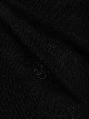 JIL SANDER Wool Crewneck Sweater - Black