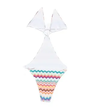 Missoni Zigzag Pattern Bikini - Pink