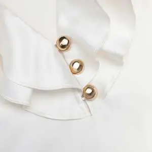 SELF-PORTRAIT Ruffled Bell Sleeve Blouse