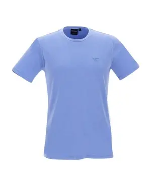 Barbour Logo Round Collar Short-sleeved T-shirt