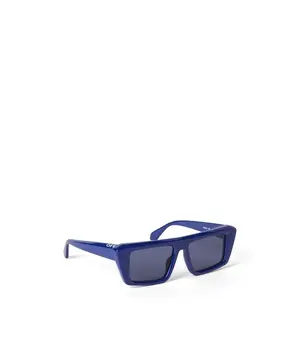 Off-White Full Frame Sunglasses - Blue