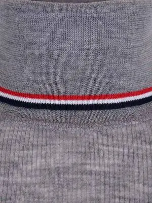 Thom Browne Striped Trim Turtleneck Jumper