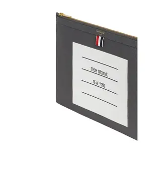 Thom Browne Pebble Leather Document Case