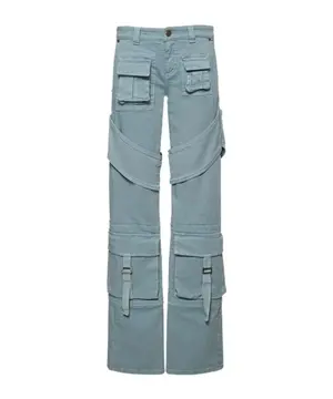 Blumarine Canvas Cargo Pants