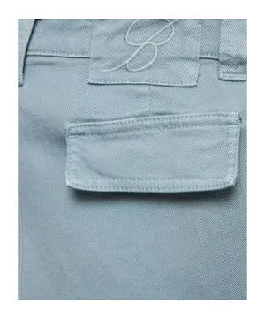 Blumarine Canvas Cargo Pants