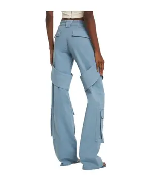 Blumarine Canvas Cargo Pants