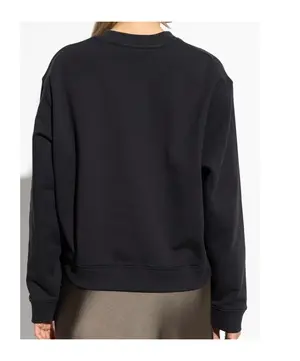 Tory Burch Logo Embroidered Sweatshirt
