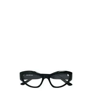 Balenciaga Cat Eye Frame Eyeglasses - Black