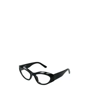 Balenciaga Cat Eye Frame Glasses - Black