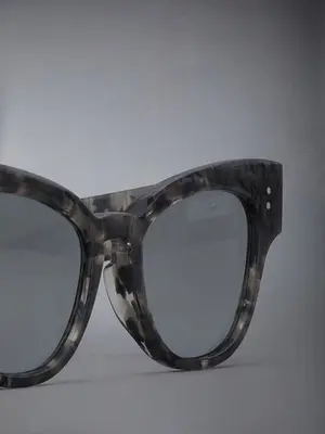 Thom Browne Tortoiseshell Cat-eye Sunglasses