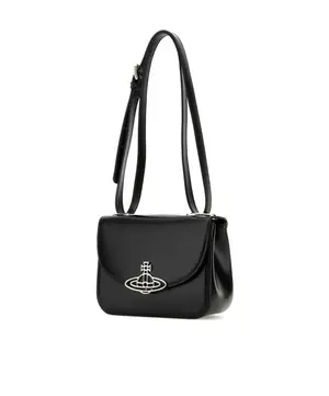 VIVIENNE WESTWOOD Linda Orb Plaque Crossbody Bag