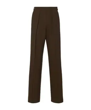 TOM FORD High Twist Twill Tailored Trousers - Black
