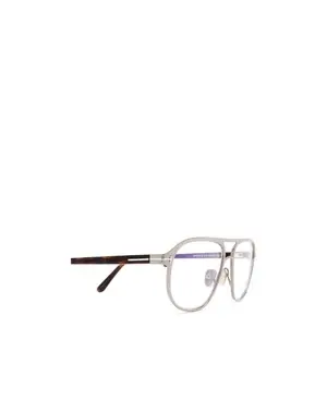 TOM FORD Aviator Metal Frame Eyeglasses