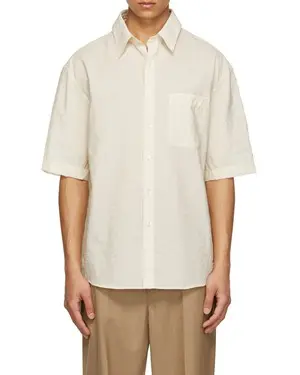 LEMAIRE Short-sleeve Chest-pocket Shirt