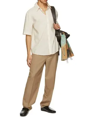 LEMAIRE Short-sleeve Chest-pocket Shirt