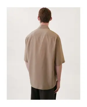 LEMAIRE Grid-pattern Pocket Shirt