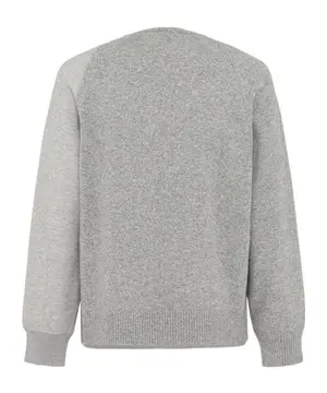 Sacai Wool Knit Sponge Sweatshirt