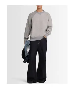 Sacai Wool Knit Sponge Sweatshirt