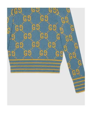 Gucci Gg Supreme Knitted Top