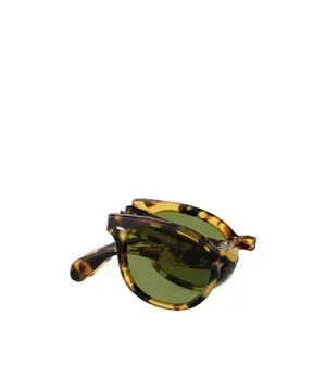 Oliver Spencer Tortoiseshell Design Fold-over Sunglasses