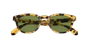 Oliver Spencer Tortoiseshell Design Fold-over Sunglasses