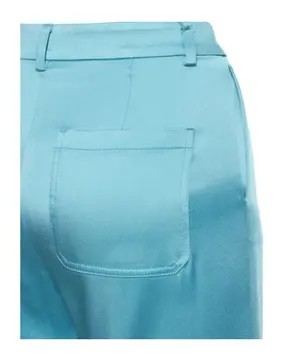 Blumarine Satin Wide Leg Cargo Pants