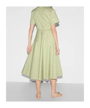 Gucci Mid-length Gg Gabardine Dress