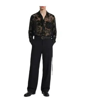 ANN DEMEULEMEESTER Comfort Fit Trousers