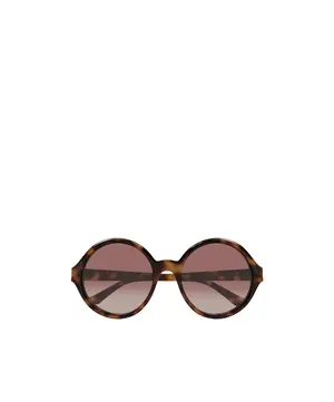 Chloé Eyewear Round Frame Sunglasses - Brown