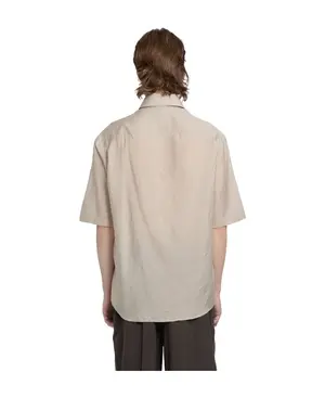 LEMAIRE Grid-pattern Pocket Shirt