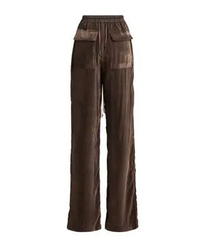 Rick Owens Dietrich Velvet Drawstring Pants - Black