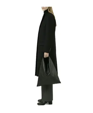 MAISON MARGIELA Heavy Wool Blend Felt Coat