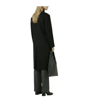 MAISON MARGIELA Heavy Wool Blend Felt Coat