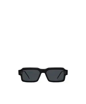 Thom Browne Rectangle Frame Sunglasses - Black