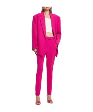 Attico Berry Tailored Straight Pants