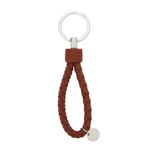 Bottega Veneta Intrecciato Leather Key Ring