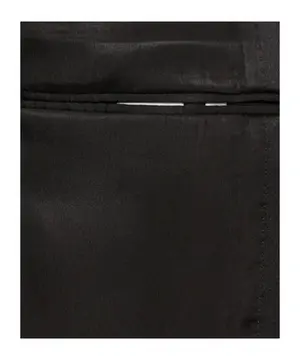 LANVIN Wool Tuxedo Jacket With Notch Lapel - Black