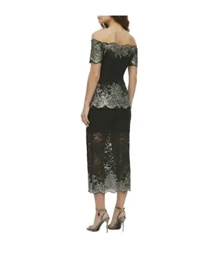 Rabanne Lace Embellished Off-the-shoulder Top