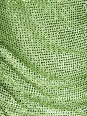 Giuseppe Di Morabito Embellished Net Halter Top