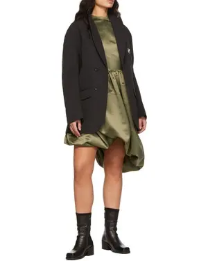 We11Done Round Neck Short-sleeve Dress