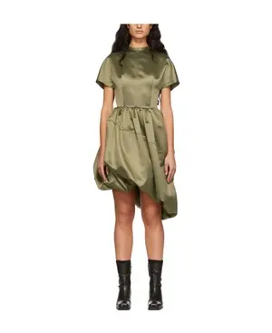 We11Done Round Neck Short-sleeve Dress