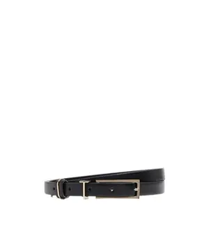 TOM FORD Supple Grained Leather Belt - Black
