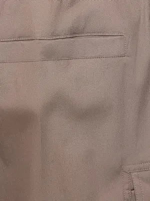 Rick Owens Elastic Waist Drawcord Cargo Shorts