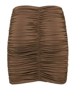 Giuseppe Di Morabito Ruched Jersey Mini Skirt
