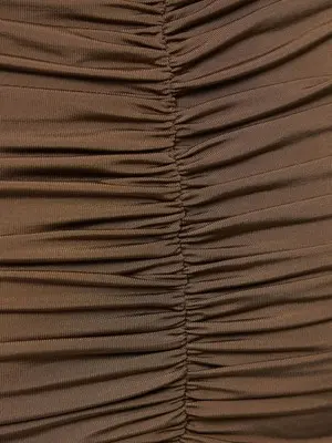 Giuseppe Di Morabito Ruched Jersey Mini Skirt
